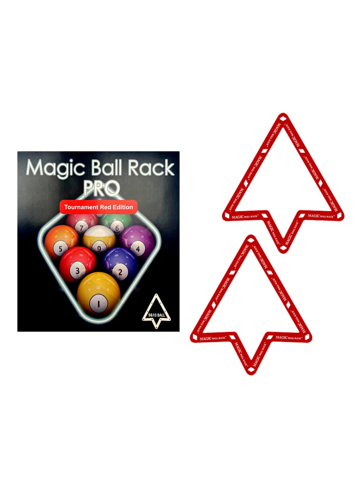 Szablon Magic Ball Rack 9/10 red 1szt.